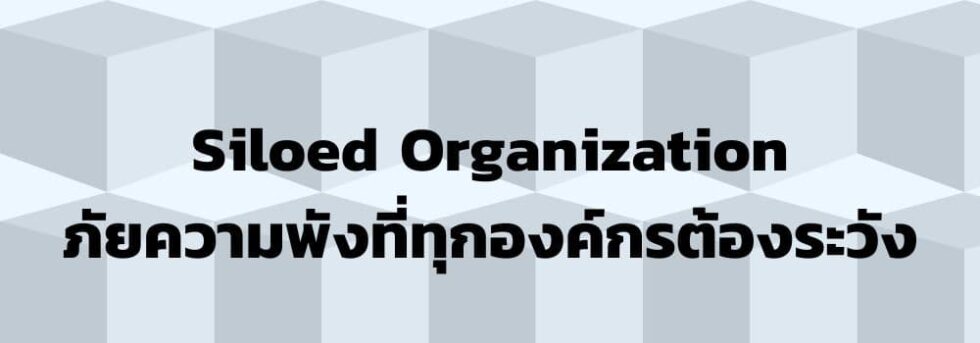 Siloed Organization ภัยความพังที่ทุกองค์กรต้องระวัง - Teachme Biz