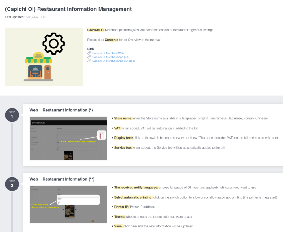 CAPICHI - Teachme Biz